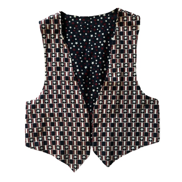 Vintage | Jackets & Coats | Vintage Handmade Reversible Vest | Poshmark